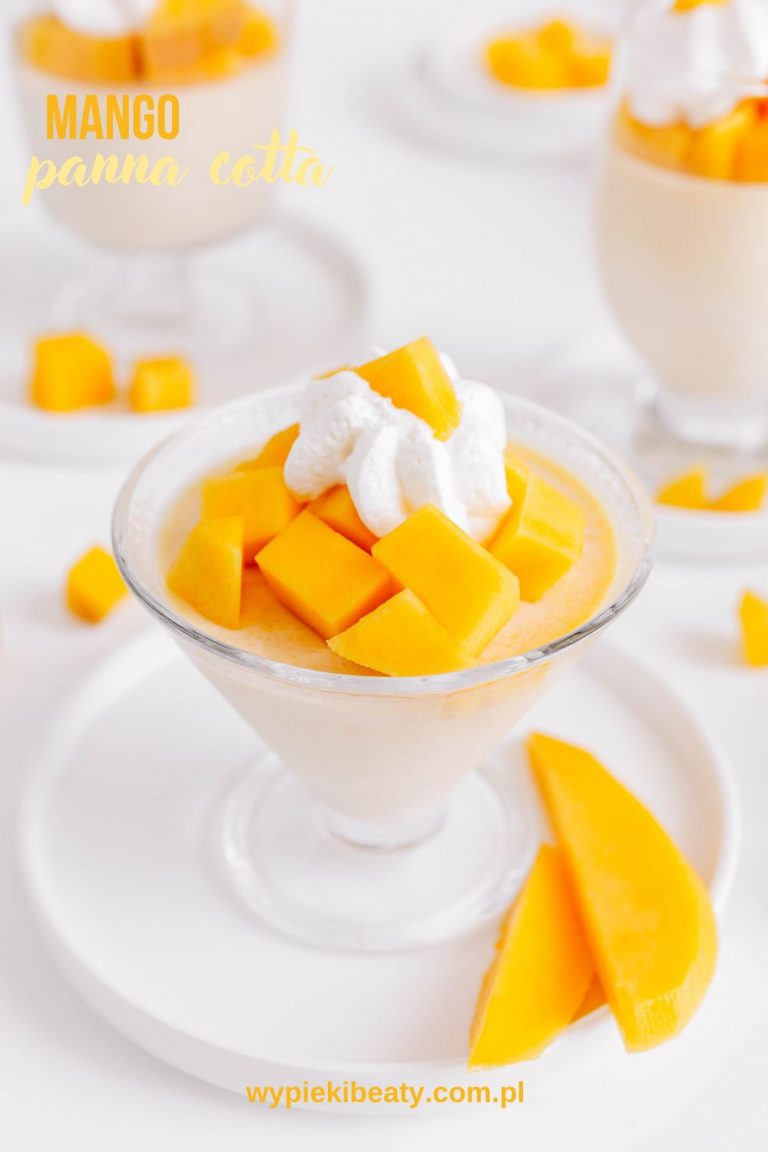 Mango panna cotta - SuperPrzepis.pl